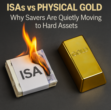 ISAs vs Physical Gold: Why Savers Are Quietly Moving to Hard Assets
